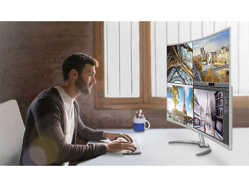 Philips apresenta novo monitor curvo 4K de 40 polegadas