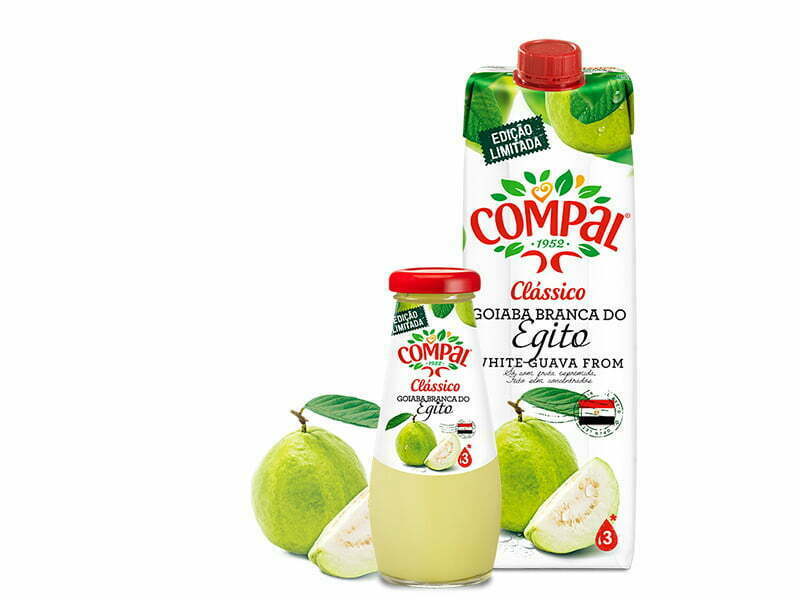 Compal apresenta Compal Clássico Goiaba Branca do Egito