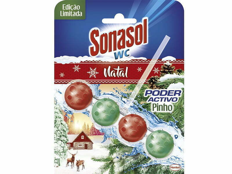 Sonasol WC lança edição limitada de Natal