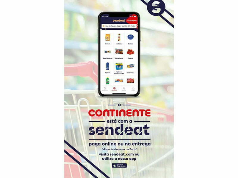 Continente entra no mercado das entregas rápidas ao domicílio
