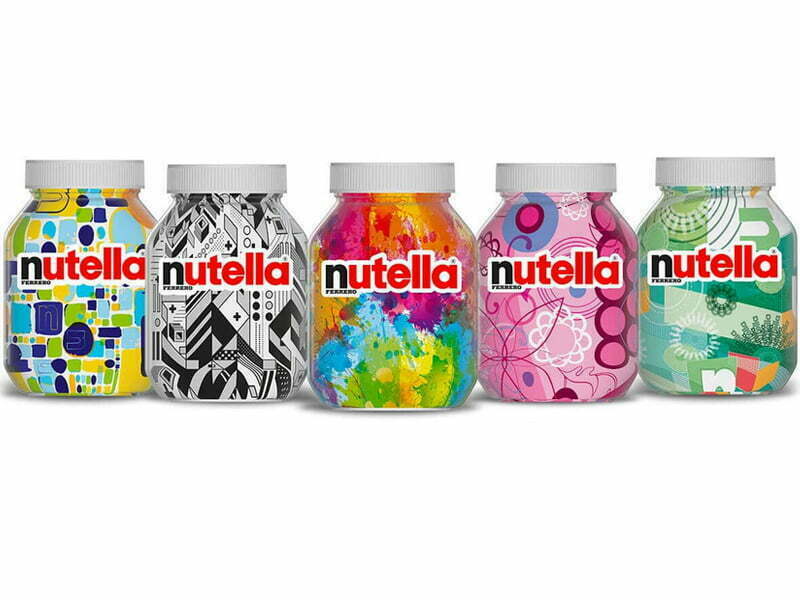 Nutella lança edição limitada com mais de um milhão de desenhos únicos