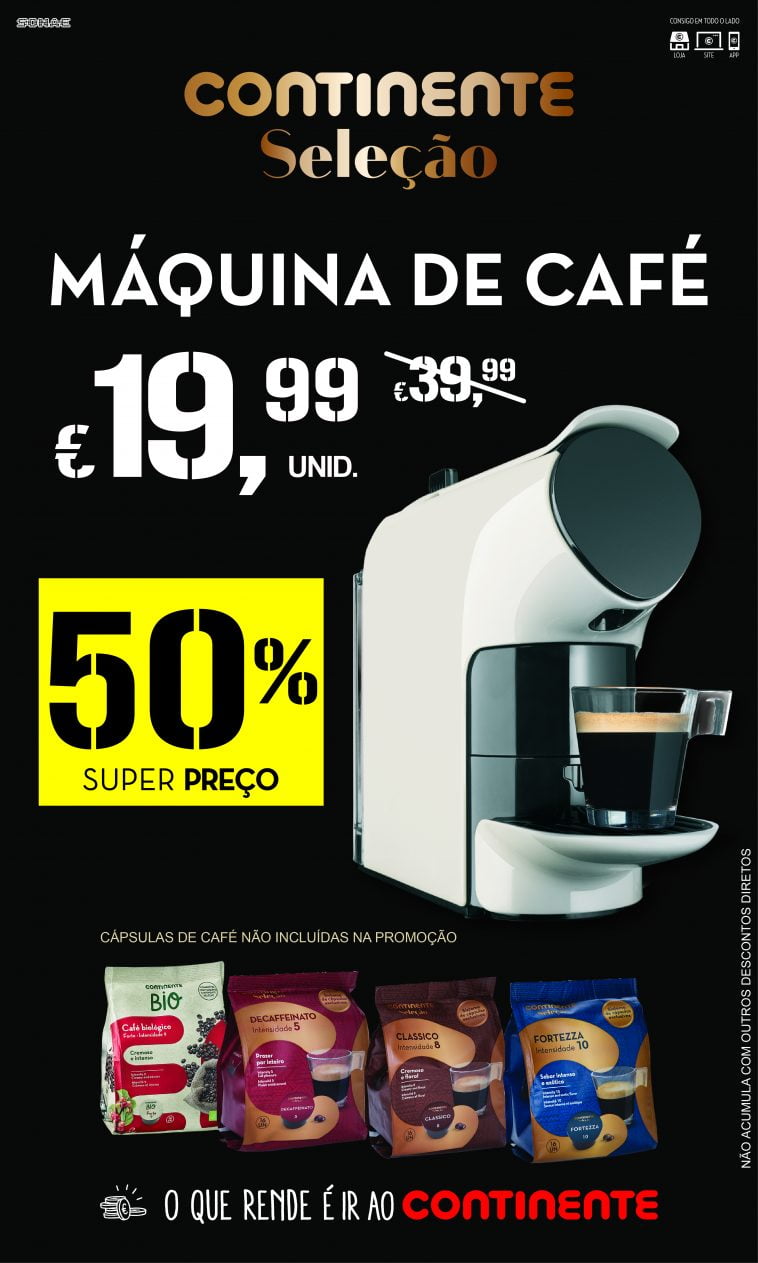 Café em destaque no Continente - Grande Consumo
