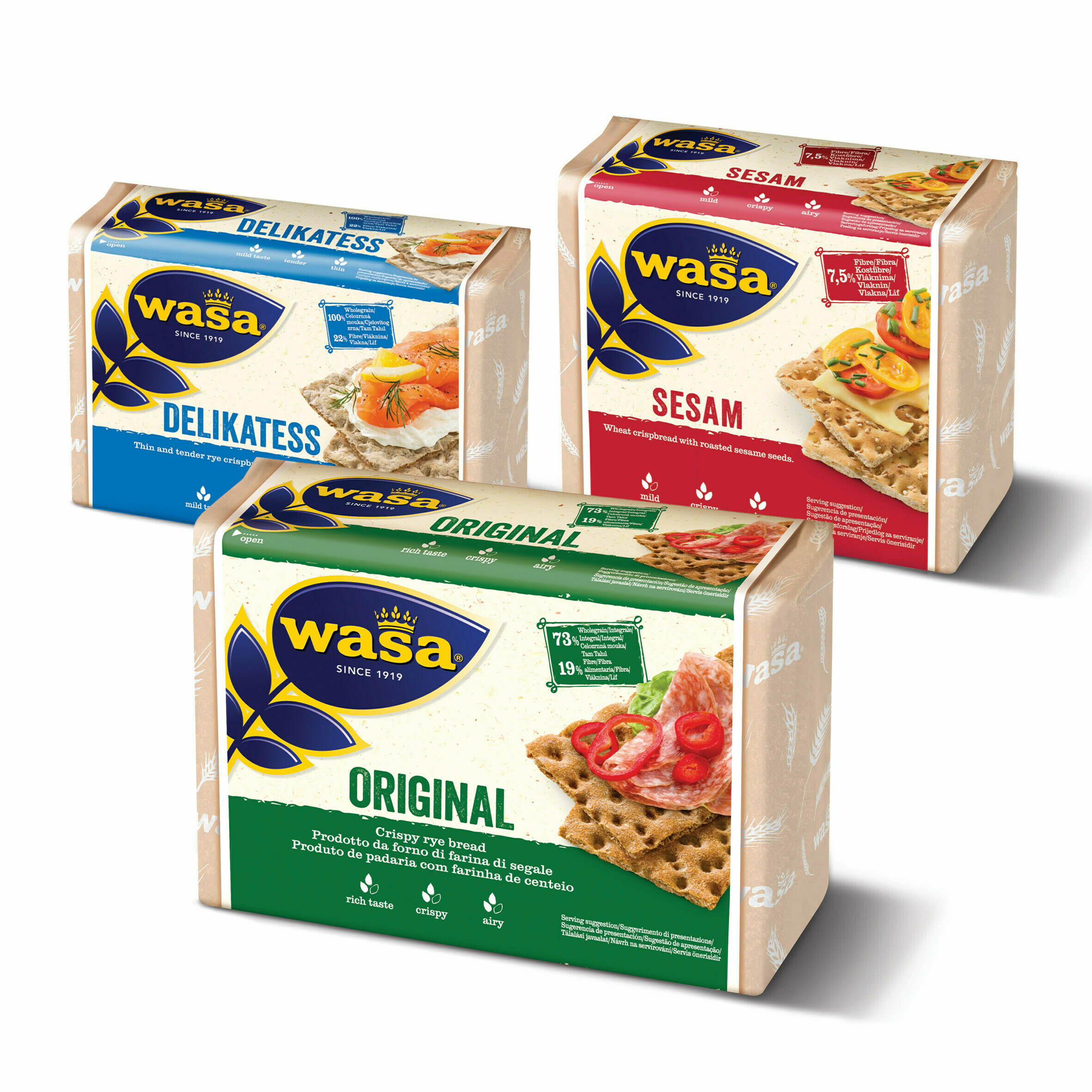 Wasa chega a Portugal com a Ferbar - Grande Consumo