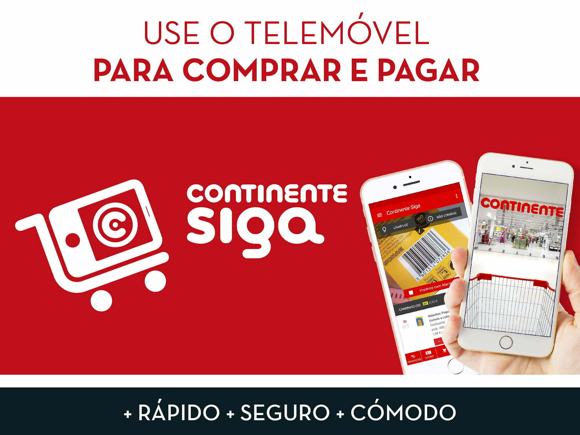 App Continente Siga aumenta utilização em 80% - Grande Consumo
