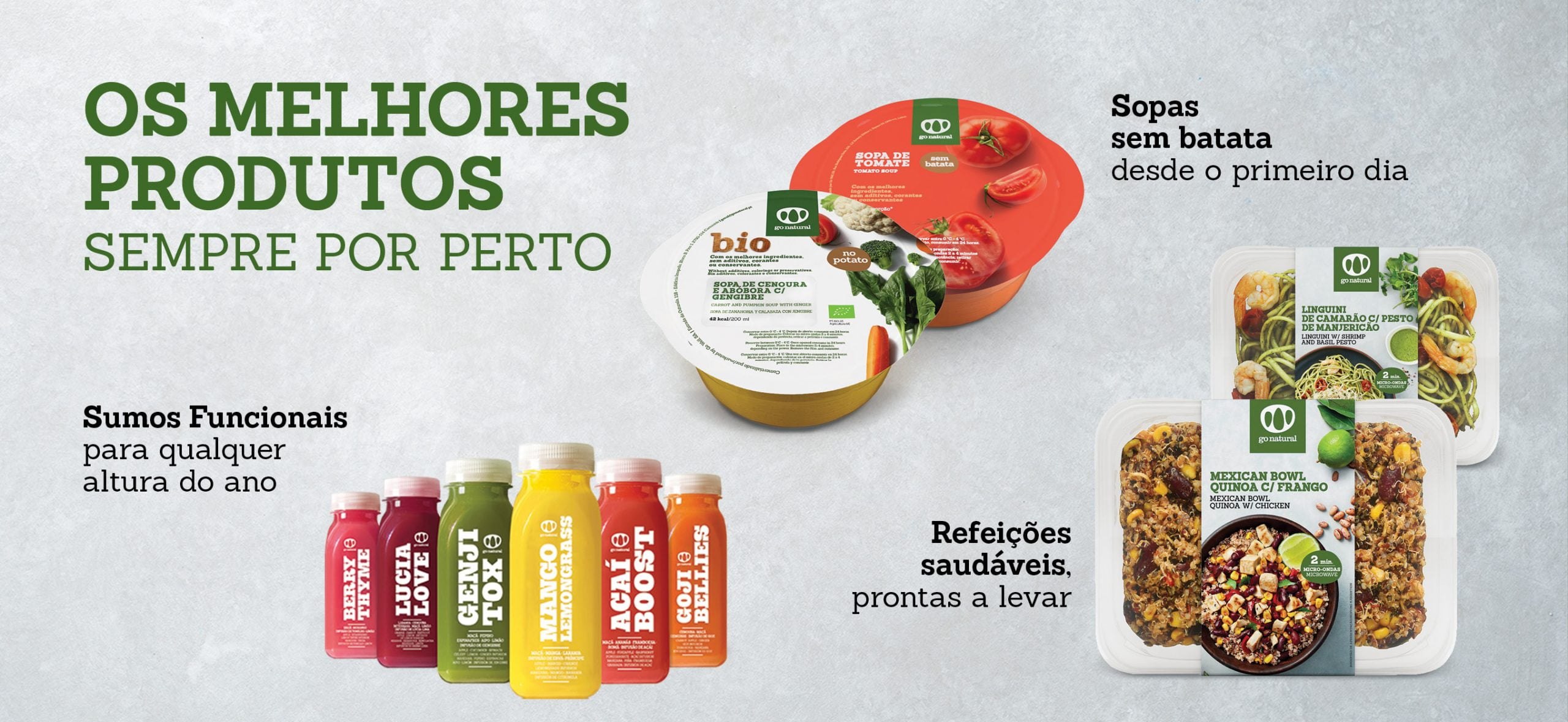 Go Natural reforça presença na grande distribuição - Grande Consumo
