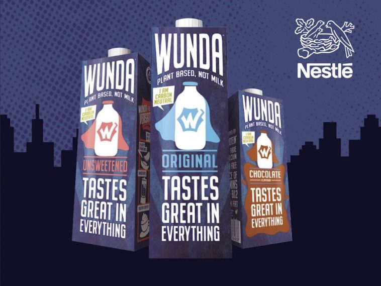 Nestlé lança Wunda, a nova marca de leite à base de ervilha - Grande ...