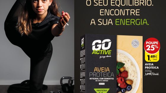 Pingo Doce lança Proteína Whey Cookies & Cream Go Active - Grande Consumo