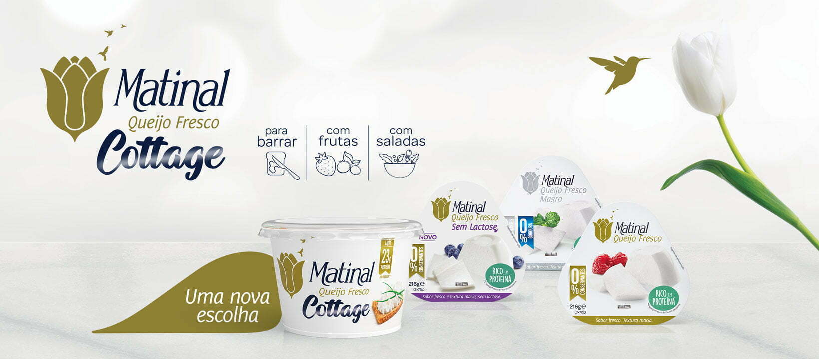 Queijo Fresco Cottage é a grande novidade da Matinal - Grande Consumo