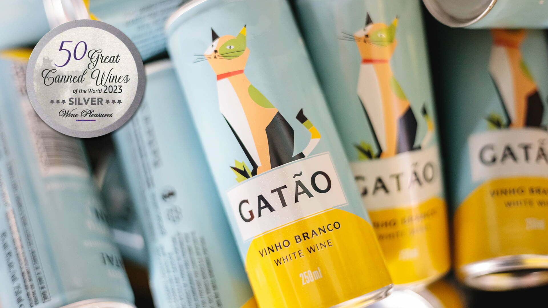 Gatão Lata no top 50 de melhores vinhos em lata do mundo - Grande Consumo
