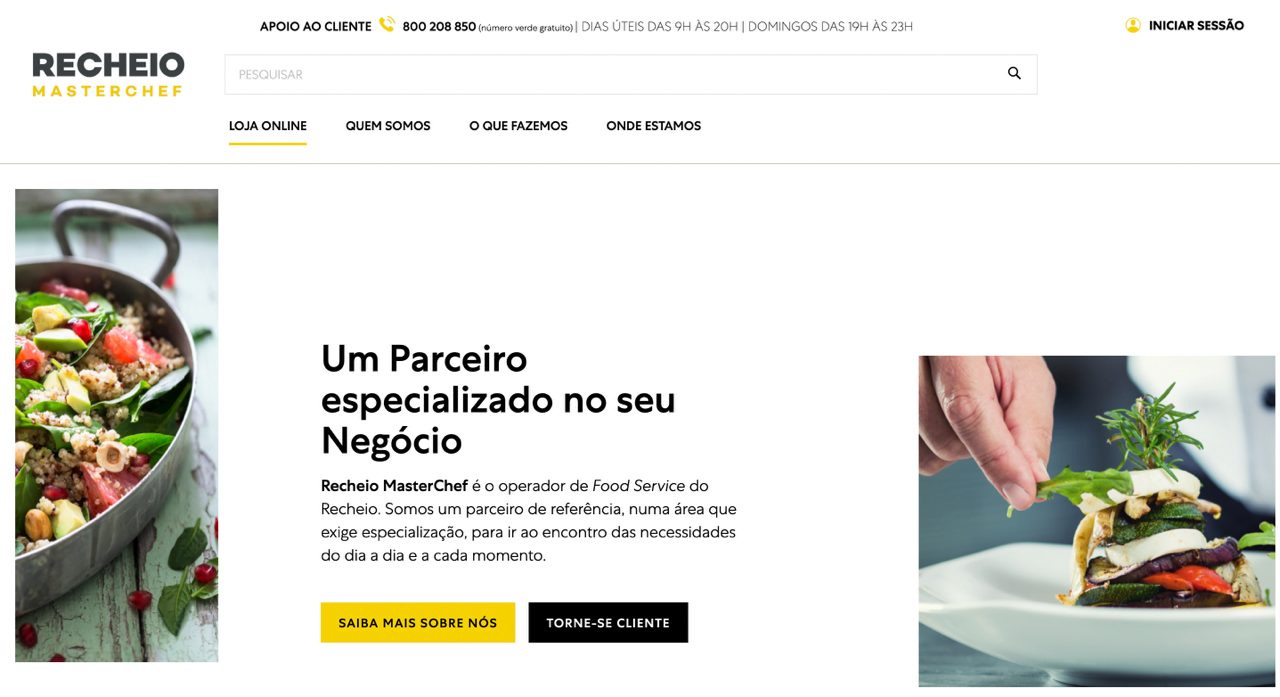 Recheio Masterchef renova presença online com a Toogas - Grande Consumo