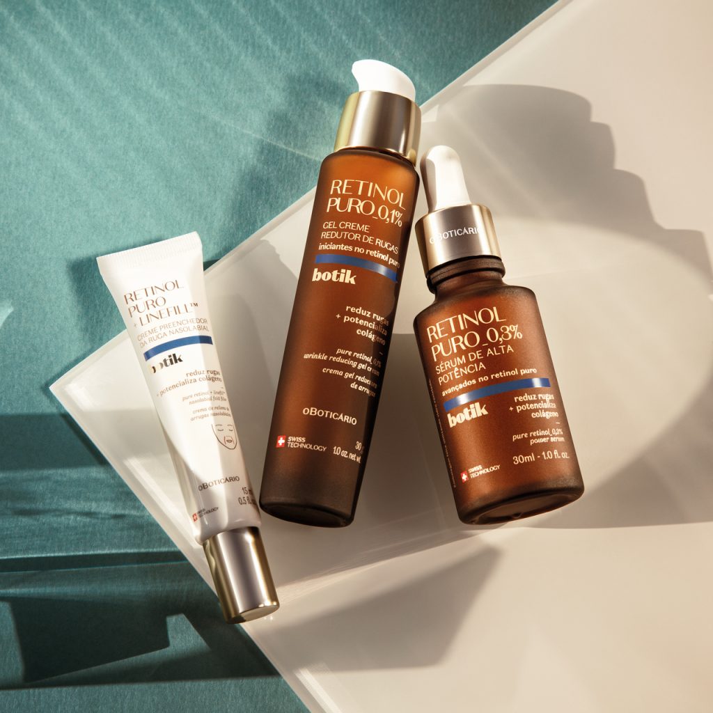 Botik, marca de cuidados de rosto do Boticário, lança linha com retinol ...