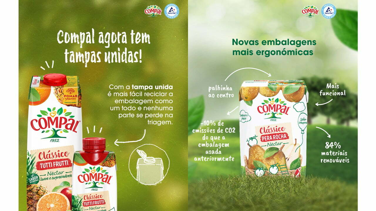 Compal e Um Bongo adotam nova embalagem de 200 militros da Tetra Pak ...