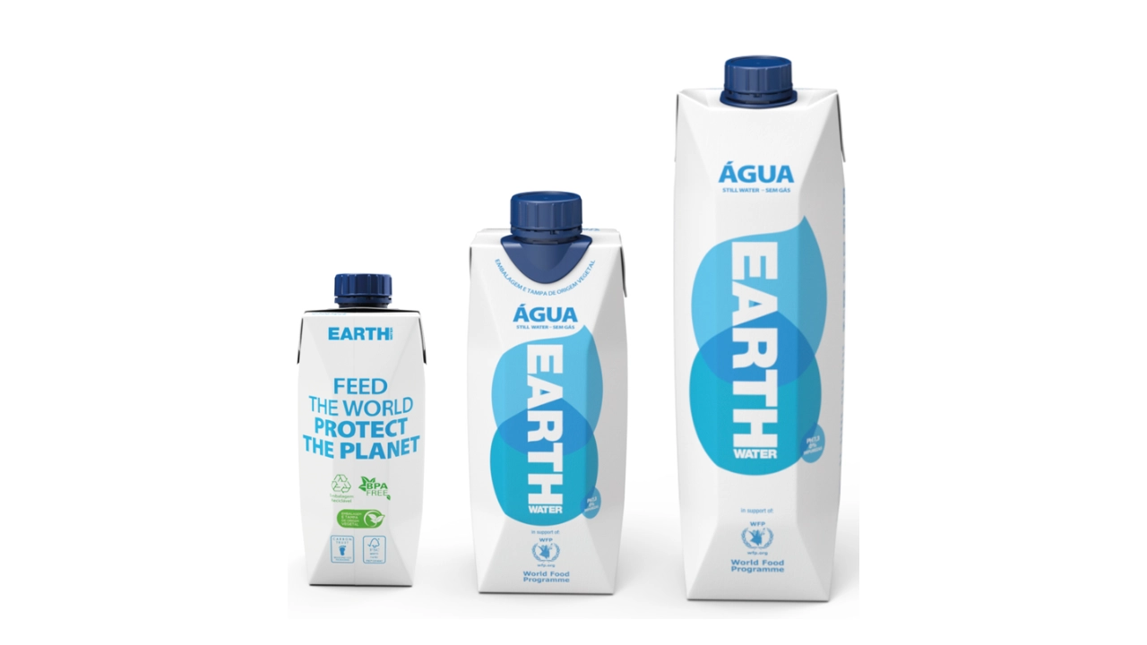 Earth Water Portugal lança novo formato de embalagem - Grande Consumo