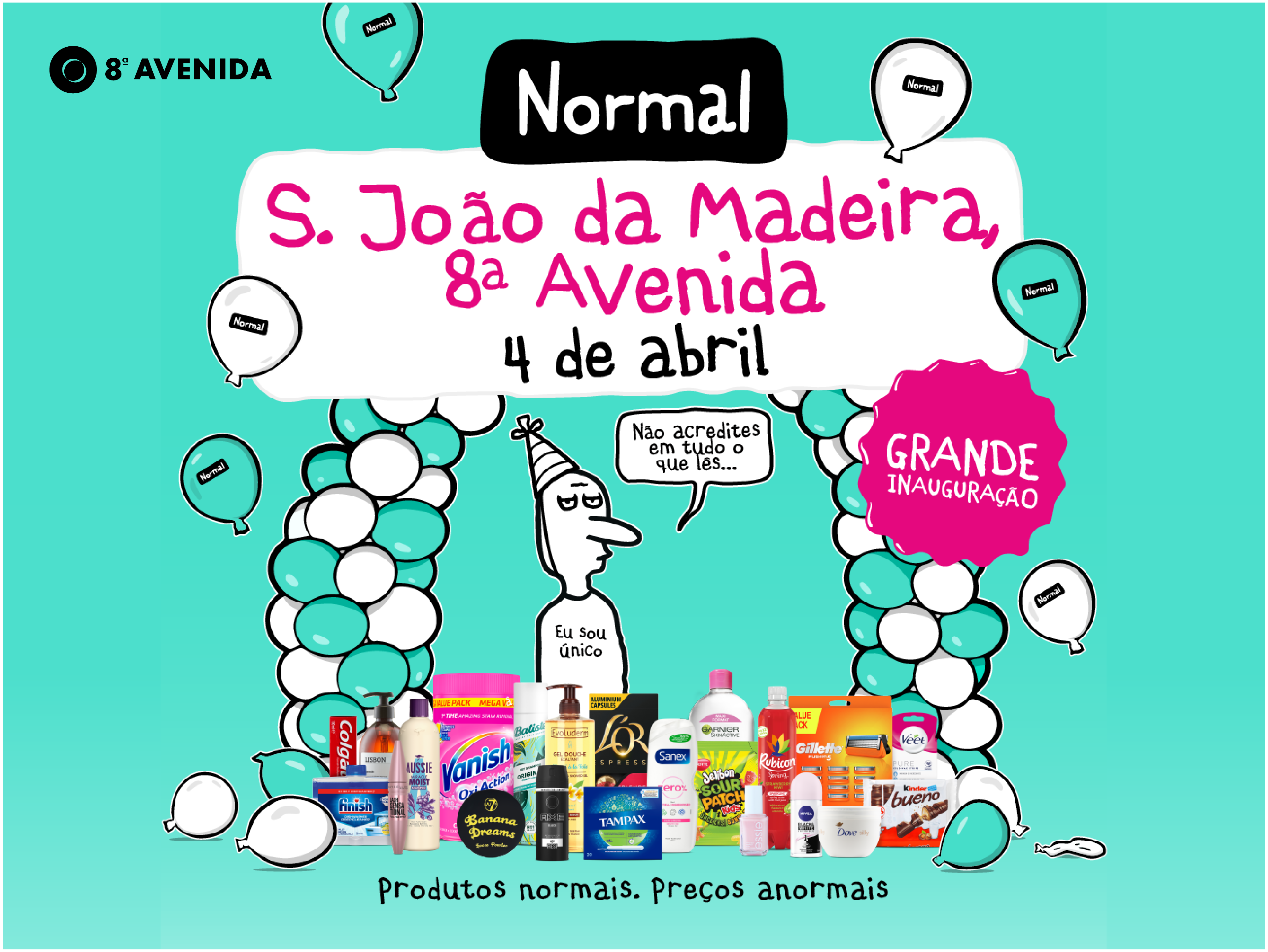 8ª Avenida recebe loja Normal - Grande Consumo