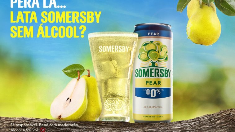 Somersby lança edição limitada com sabor a manga e lima - Grande Consumo