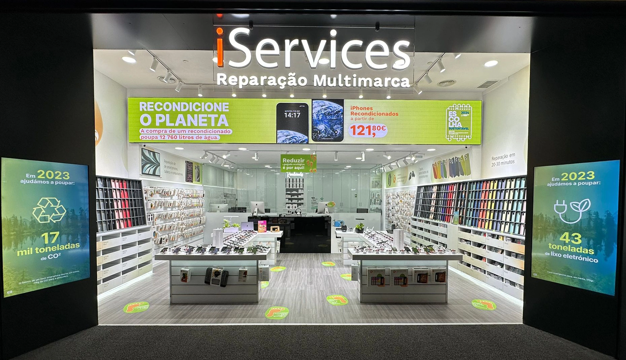 Desperte o eco-herói que há em si com a Campanha Verde da iServices - Grande Consumo