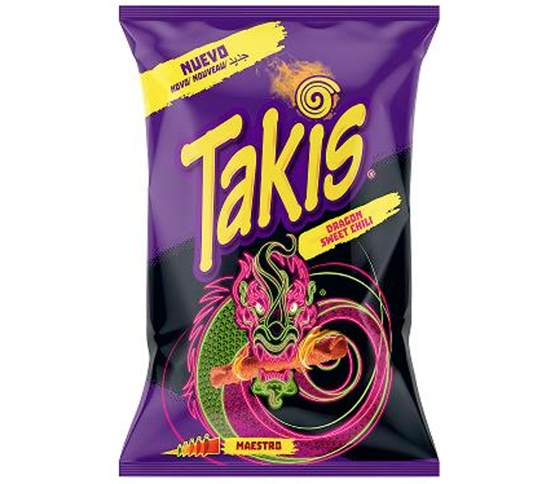 Takis lança Dragon Sweet Chili - Grande Consumo