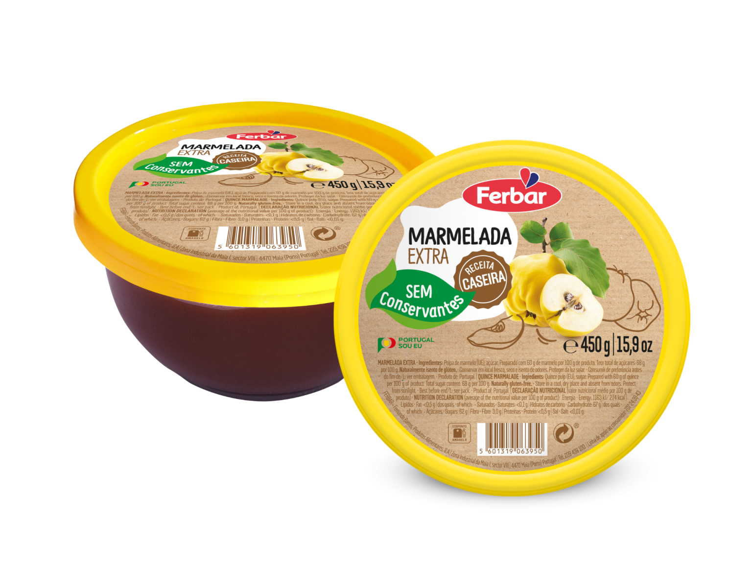 Ferbar lança marmelada de receita caseira sem conservantes - Grande Consumo