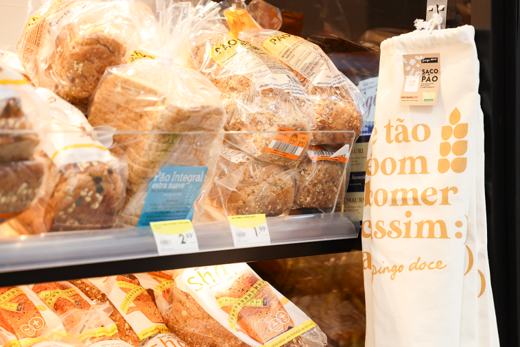 Pingo Doce lança novo saco de pão reutilizável - Grande Consumo