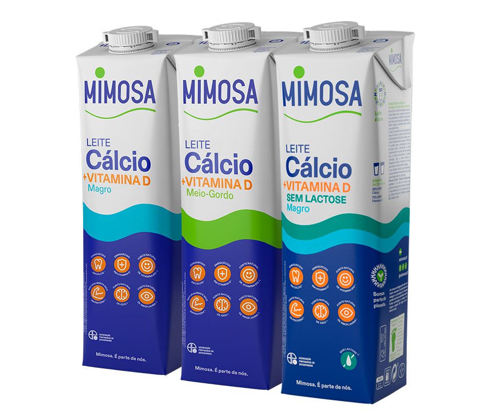 Mimosa lança novo leite Cálcio + Vitamina D sem lactose - Grande Consumo