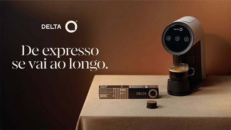 Delta Q lança o primeiro café expresso longo - Grande Consumo